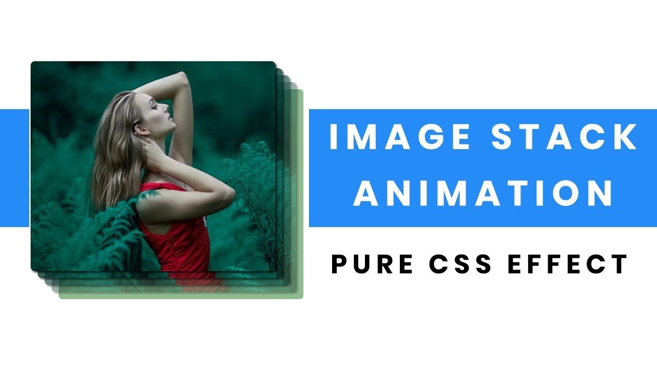 Pure CSS Image Stack Animation on Hover