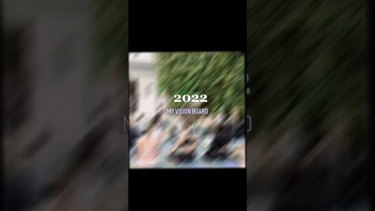 My vision board to 2022 ! #visionboard #affirmations #lawofattraction