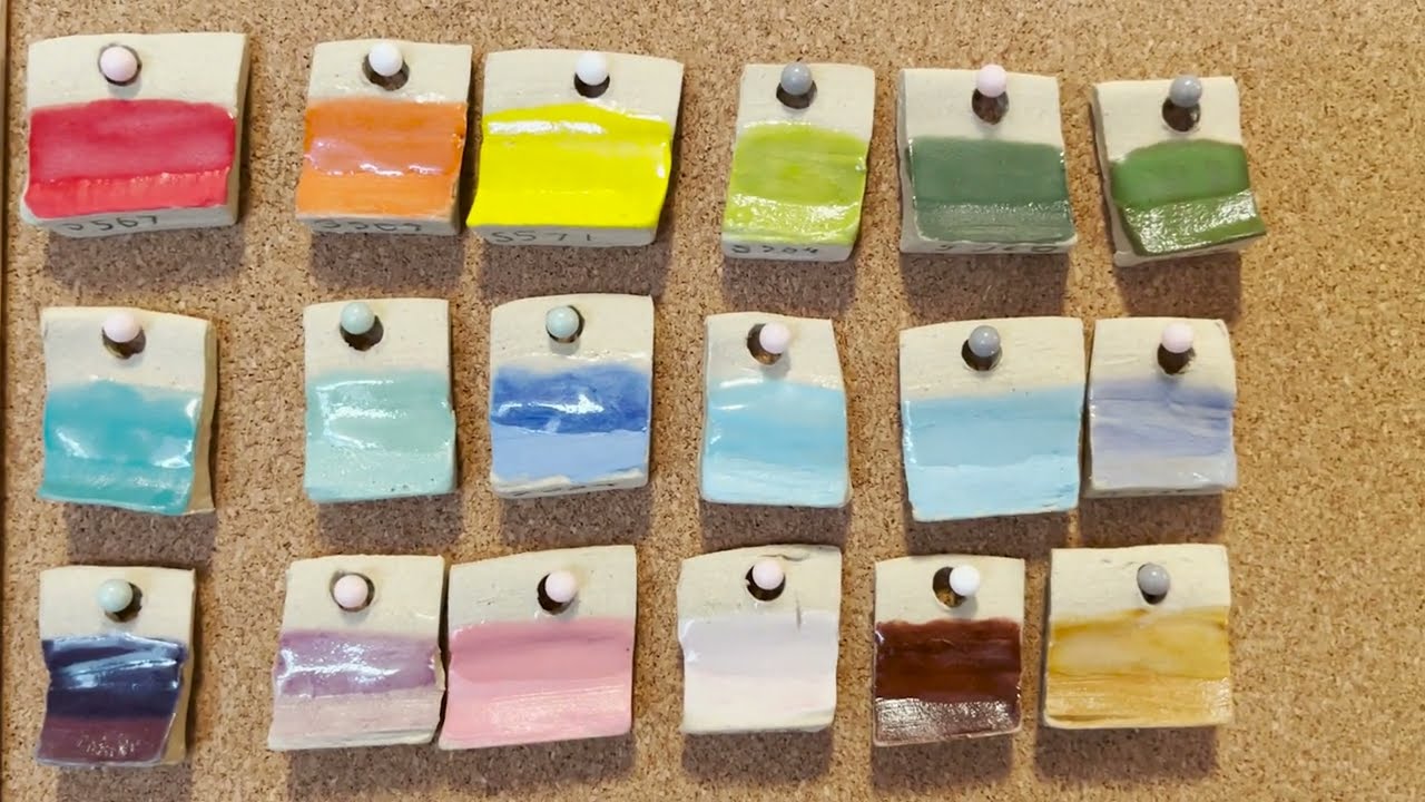 how to make ceramic test tiles