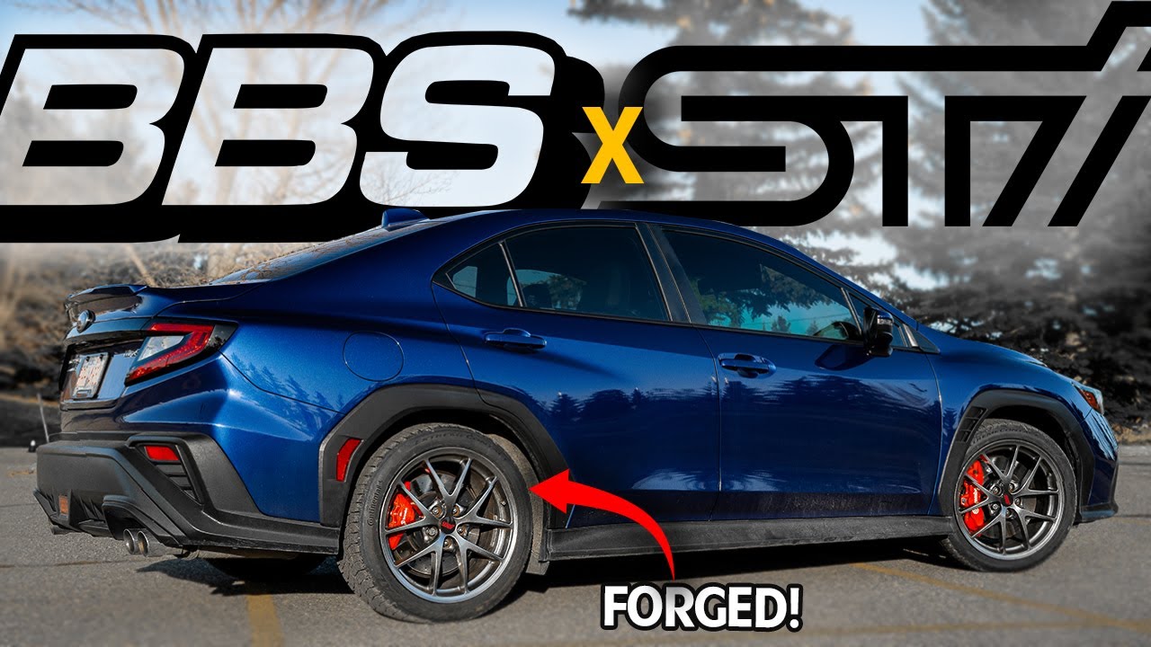 BBS STI Wheels on my WRX - Forged Bargain!