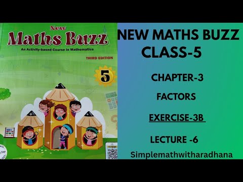 NEW MATHS BUZZ || CLASS 5 || CHAPTER 3 ||FACTOR || EXERCISE-3B || PRIME NUMBER || COMPOSITE NUMBER