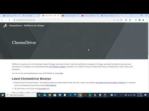 How to Download Chrome Driver for Selenium