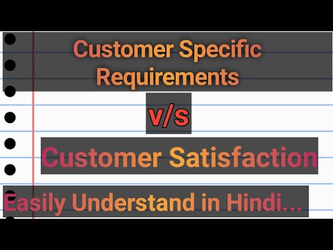 Customer Specific Requirements v/s Customer Satisfaction, IATF 16949 & ISO9001 QMS Automotive Std..