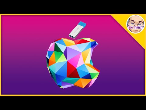 How to Create Windows 10/11 Installation USB Disk on Mac - Fat32 single partition,install.wim split