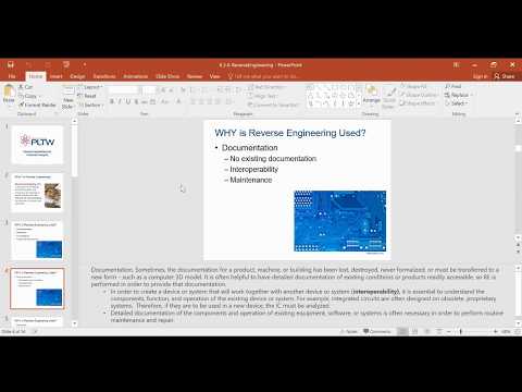 6 3 Reverse Engineering PowerPoint Explanation