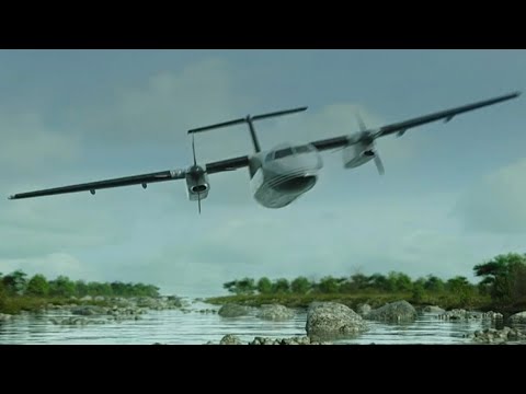Airlines PNG Flight 1600 - Crash Animation