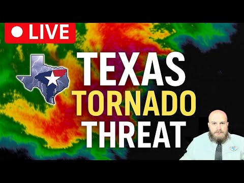 🔴 LIVE: Dangerous Derecho Threat in Texas – Widespread Damaging Winds & Tornadoes Possible Today