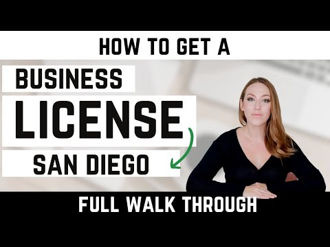 How to Get a Business License in San Diego California - Business Tax Certificate