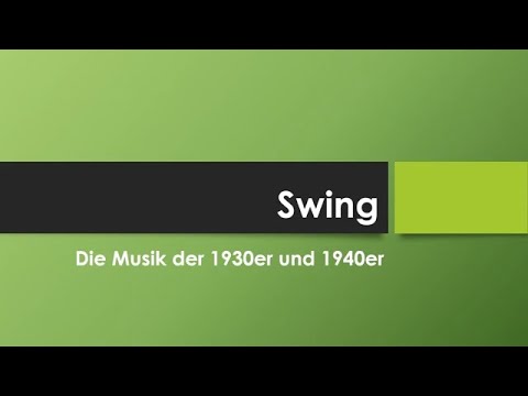 Swing einfach und kurz erklärt