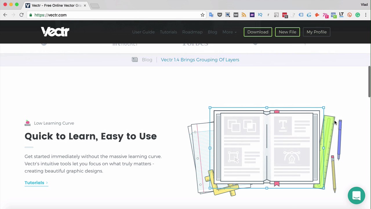 Vectr Graphics Editor Overview