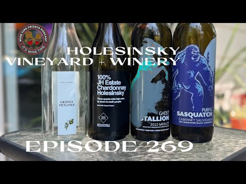 269 - Award-Winning Wines: A Conversation with Holesinsky's Caitlin Holesinsky - Wine Time Fridays