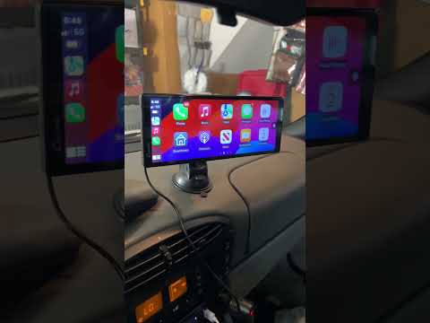 Introducing the Portable Wireless Carplay/Android Auto System with DASH BACKUP Cam! #nbcr #carpuride