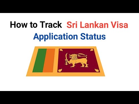 how to track Sri Lankan Visa application Status through eta