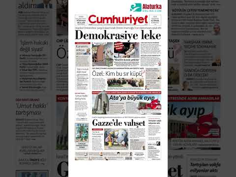 Cumhuriyet Gazetesi 1. Sayfa - 19 Mart 2025