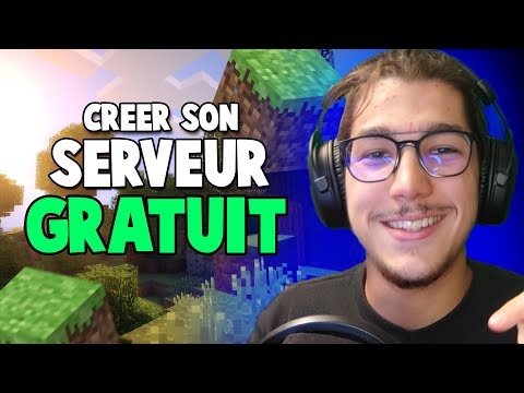 CREER un SERVEUR minecraft GRATUIT pour jouer entre amis en 2025 !