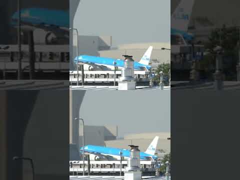 KLM Airlines B777 Landed in Chicago