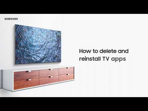 [2023 Samsung TV] How to Delete and Reinstall TV Apps