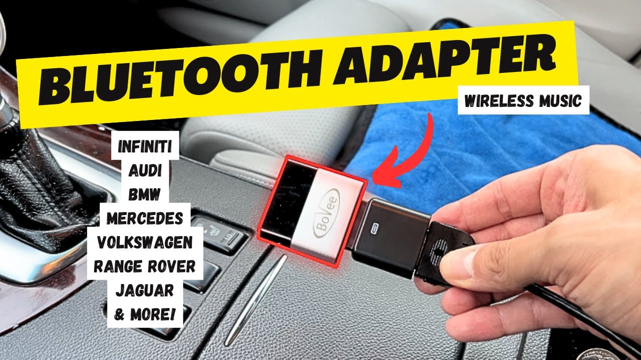 INFINITI Wireless Adapter Bluetooth (iPhone & Android) (Carplay Style)