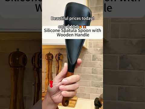 Ultimate kitchen gift: multifunctional wooden spoons! #kitchen tools #holiday deals