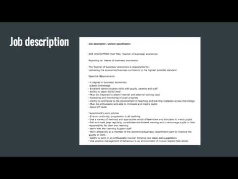 recruitment documentation-business btec