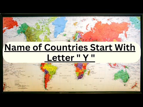 Y Letter Countries Name | Countries That Start With Letter Y |