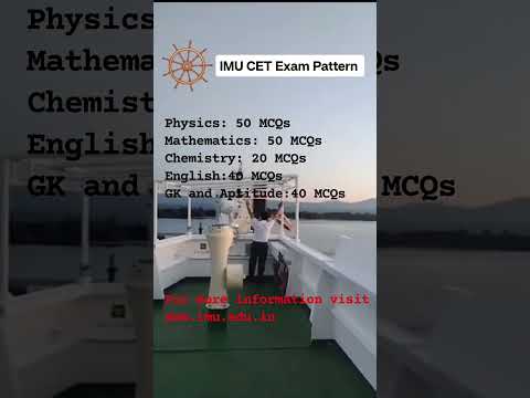 IMU CET EXAM PATTERN | IMU CET 2024