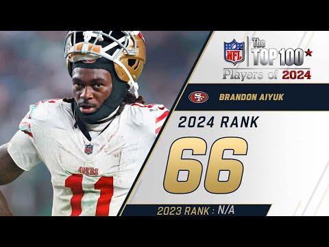 66: Brandon Aiyuk (WR, 49ers) | Top 100 Players of 2024