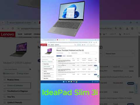 How to Download & Install Mouse, Touchpad, Keyboard & Pen Drivers for Lenovo IdeaPad Slim 3i