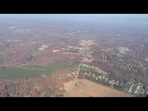 Landing at Greensboro Triad International Airport