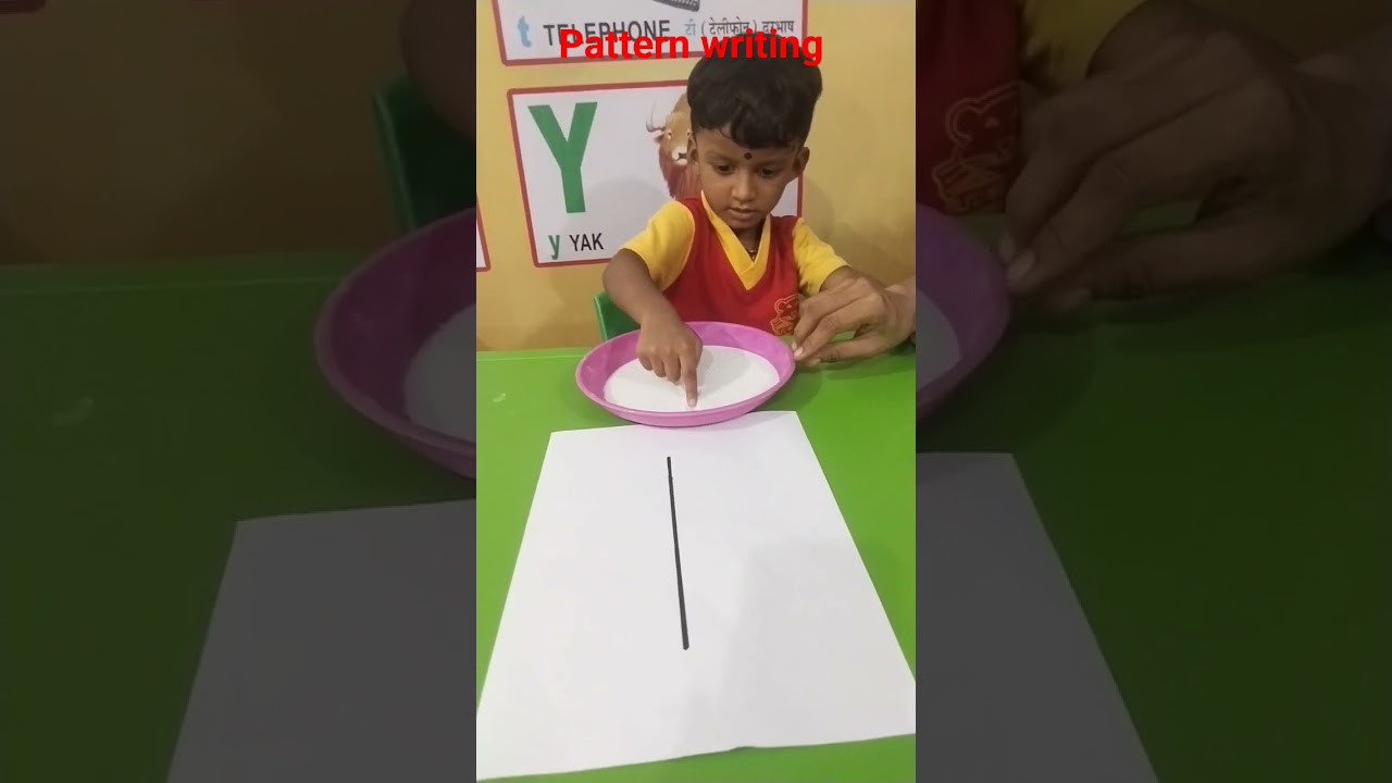 fine motor skills | sand | tracing | identification | pattern writing |