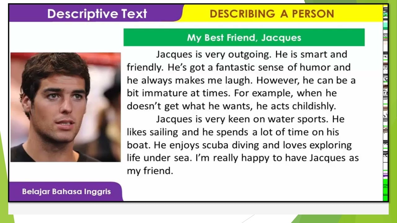DESCRIPTIVE TEXT PPT VID