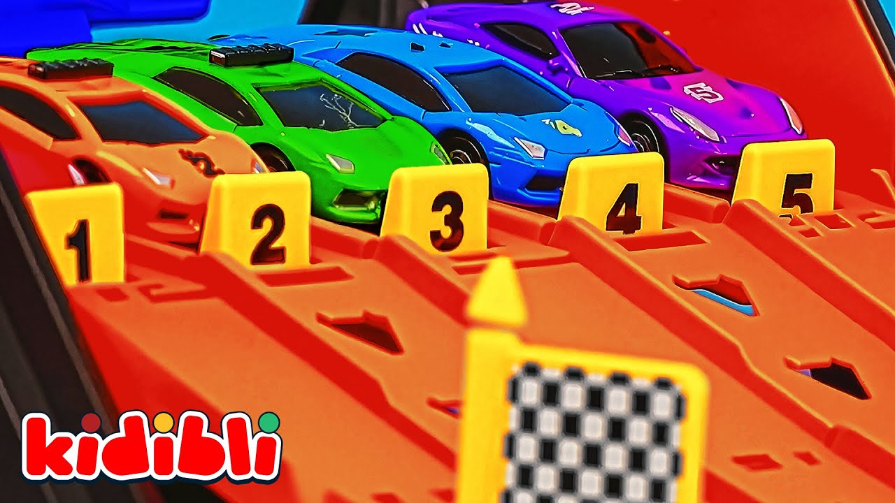 Amazing Hot Wheels Race Tracks on Fire 🏎️ Fast Toy Cars Racing for Kids 🏁 Which Car Wins? | Kidibli