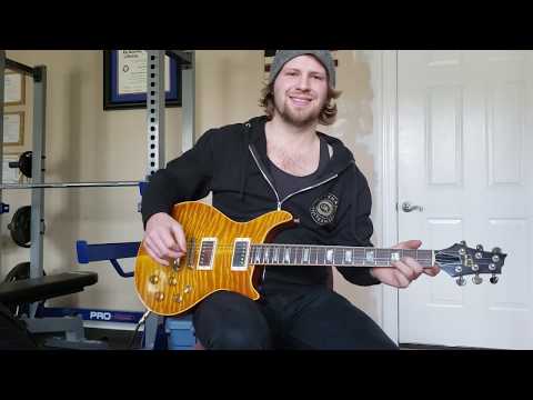 B3 SL Distressed Guitar built by Gene Baker (Whitesnake Doug Aldrich Era Riffs/Shred).