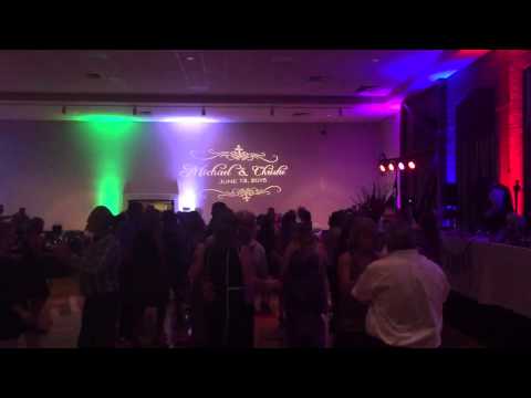 Elite Entertainment DJ at Christie and Michael Fuso's wedding at Hutchins Street Square on 6-13-15.