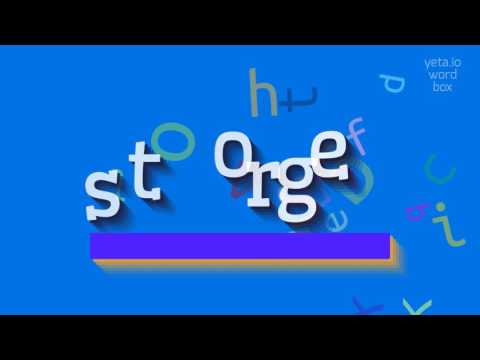 How to say "storge"! (High Quality Voices)