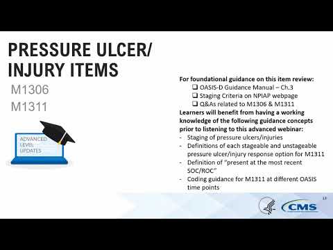 OASIS Interim Guidance Update – Advanced Webinar