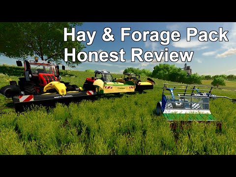 Honest Review Hay And Forage Pack / Farming Simulator 22 / DLC / New mods / Fs22