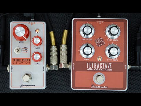 Third Mind Distortion plus Tetractave analog octaver