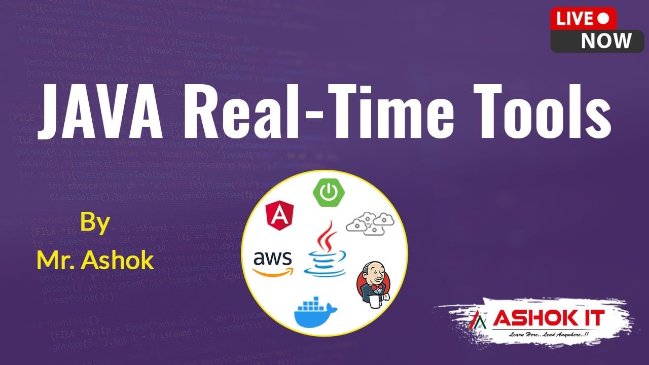 Java Realtime Project (full stack development) | Session - 06 | Ashok IT
