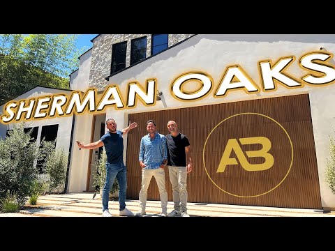 INSIDE A $4,995,000 NEW CONSTRUCTION ARCHITECTURAL GEM IN SHERMAN OAKS!