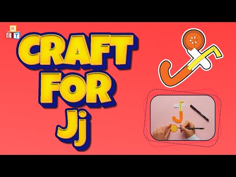 Simple craft | Phonics craft | Crft for kids | Alphabet craft | Letter 'j' craft
