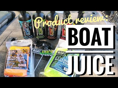 Product Review: Boat Juice #productreview #boatcleaning #boating