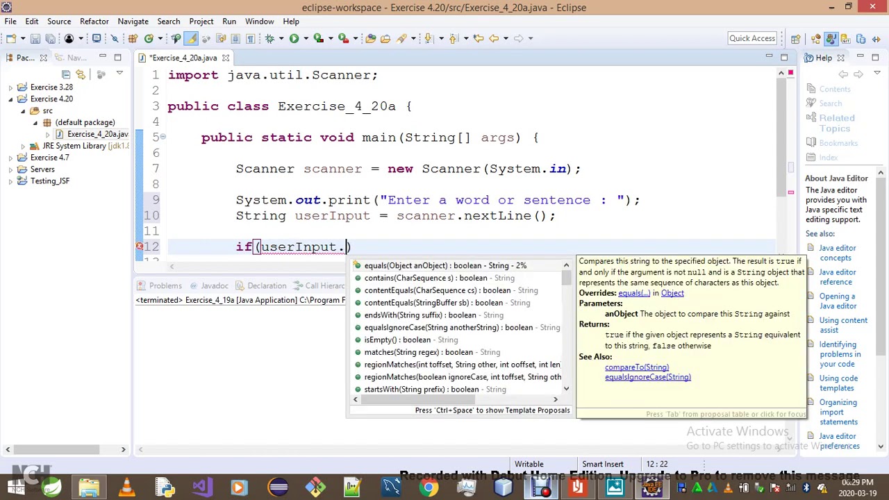 Introduction To Java Programming   Exercise 4 20a