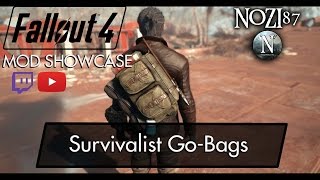 Fallout 4 Mod Showcase - Survivalist Go Bags by Tookie Jones at Fallout ...