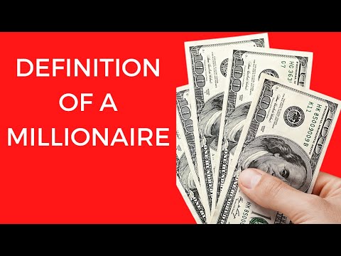 The True Definition Of A Millionaire