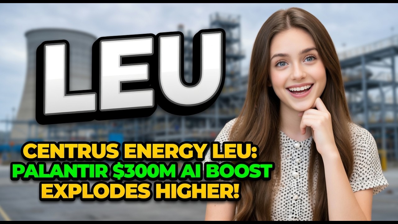 Centrus Energy LEU: Palantir $300M AI Boost Explodes Higher! | LEU Stock Analysis