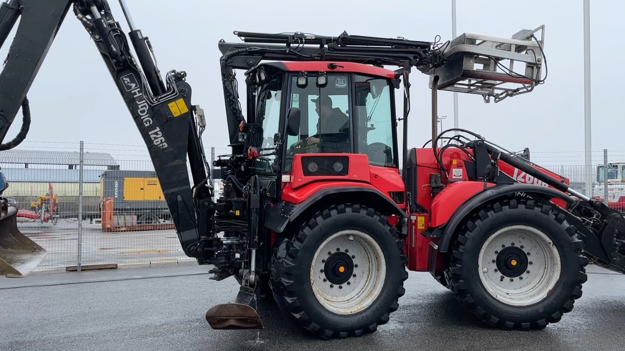 Grävlastare Huddig 1260B, Kristianstad, Klaravik auktioner