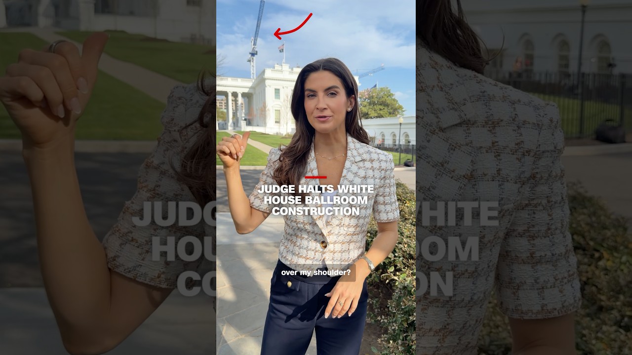 Judge halts White House ballroom construction