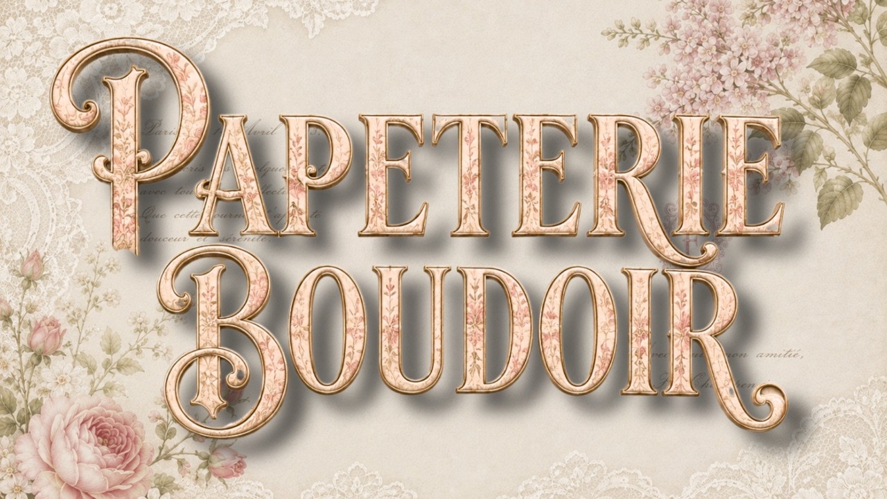 NEW Papeterie Boudoir Digital Kit + FREEBIE!