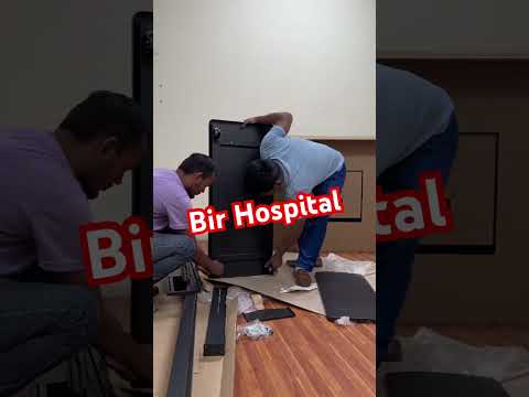 Best Digital Board in Nepal 🔥Installation in Bir Hospital 👍 Interactive flat panel / Smar Board